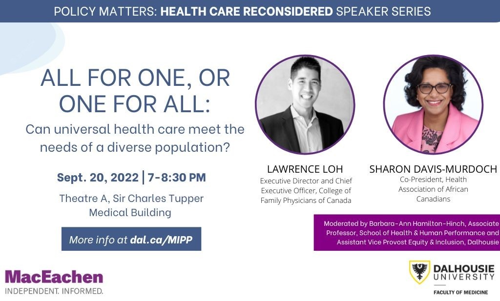 All for One, or One for All: Can universal health care meet the needs ...