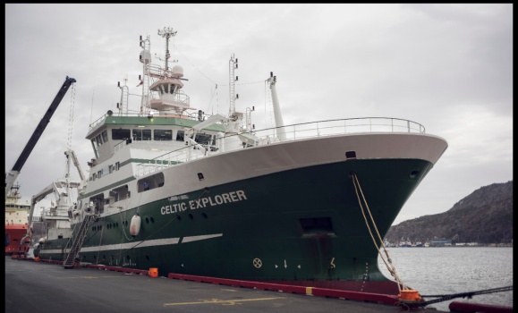 Setting Sail: The Celtic Explorer leaves St. John's en route to Ireland ...