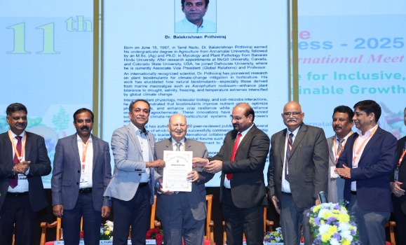 Foreign Fellowship Bestowed On Dr Balakrishnan Prithiviraj Faculty