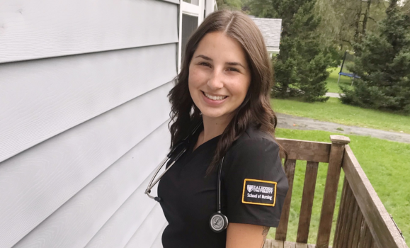 Bachelor of Nursing grad wants to provide care and support to patients ...