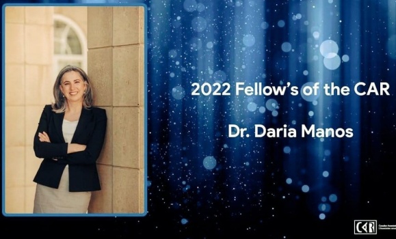 Dr. Manos inducted as Fellow - Department of Diagnostic Radiology ...