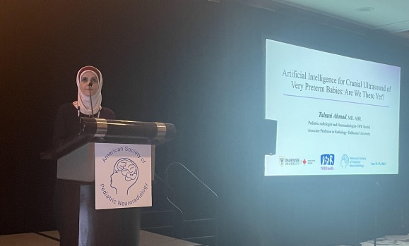Dr. Ahmad at ASPNR - Department of Diagnostic Radiology - Dalhousie ...