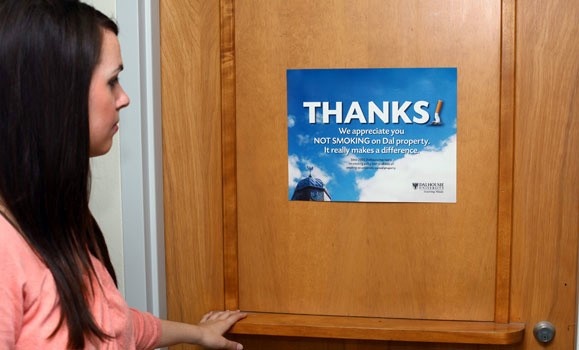 Smoke‑free campus campaign kicks off - Dal News - Dalhousie University
