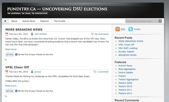 Bringing punditry to student politics - Dal News - Dalhousie University