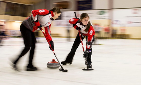 Rock star: Respiratory Therapy student wins World Junior Curling ...
