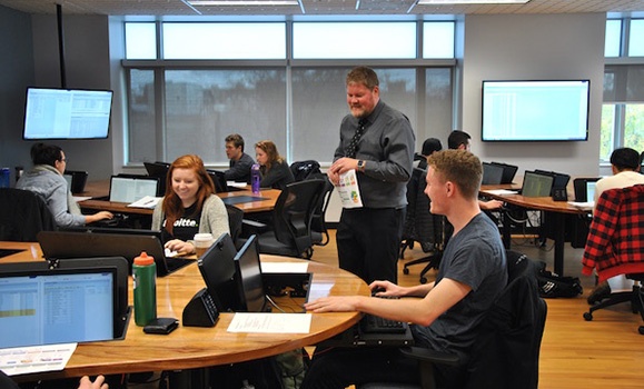 Revamped Executive Analytics Classroom offers modern learning ...