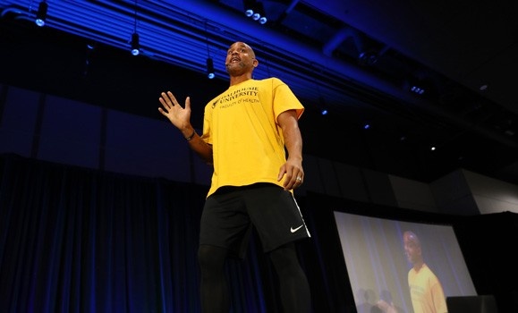 Dal works out with fitness icon Shaun T - Dal News - Dalhousie University