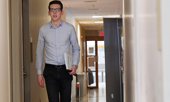 Putting his education to work - Dal News - Dalhousie University
