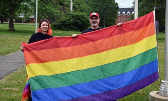 Community of colours: Flag raising marks Dal Pride kickoff - Dal News ...