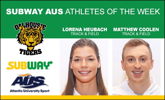Heubach and Coolen named Subway AUS Athletes of the Week - Dal News ...