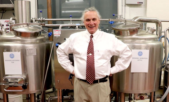 This engineer and his students tapped into beer making this term. The ...