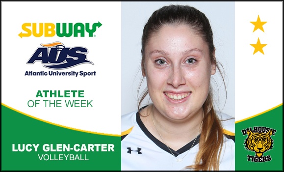 Glen‑Carter earns Subway AUS Athlete of the Week honours - Dal News ...