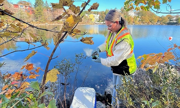 Dal researchers tested the water in a local lake for viruses. Here's ...