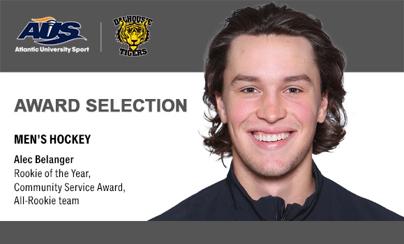 Belanger named AUS Rookie of the Year and Community Service Award ...