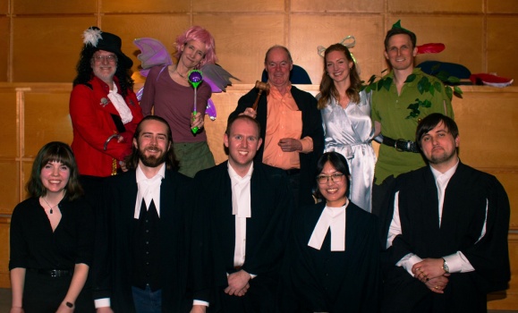 Courtroom comedy for a cause: Who was the real villain, Captain Hook or ...