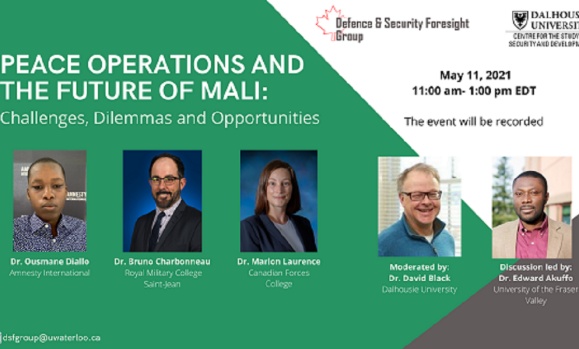 DSFG Roundtable on the future of Mali, May 11 - Centre for the Study of ...